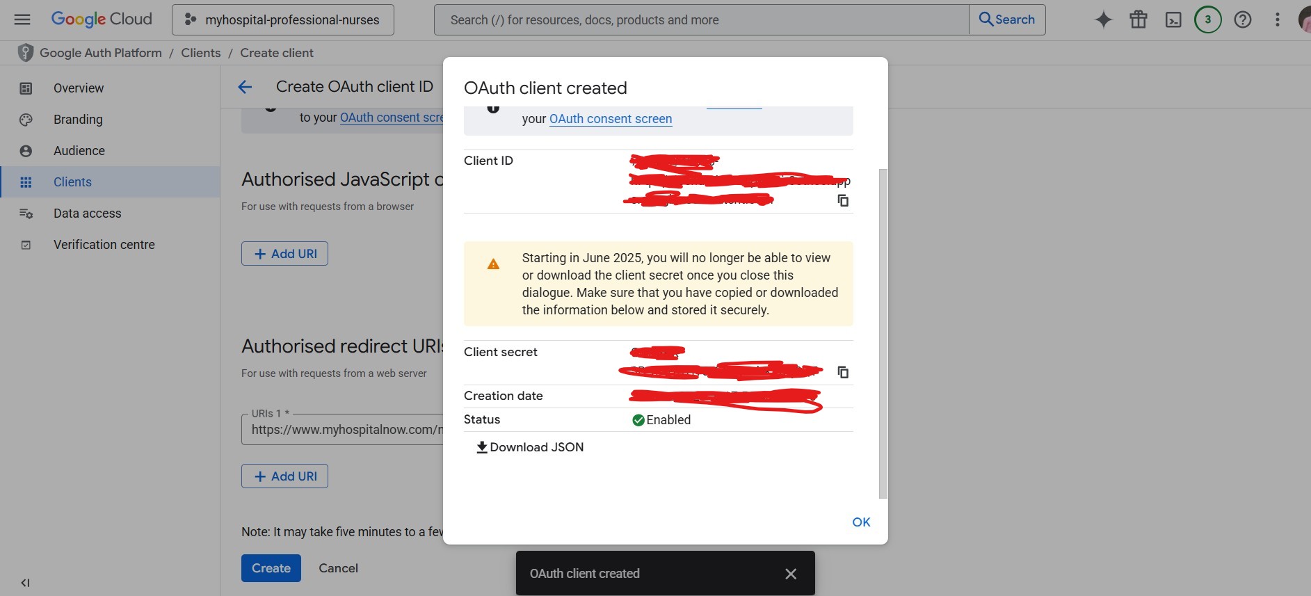 How to generate GOOGLE_CLIENT_ID and GOOGLE_CLIENT_SECRET - SRE School
